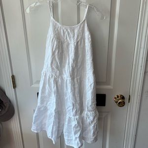 Sim & Sam | Dresses | Sim And Sam White Flowy Mini Dress | Poshmark